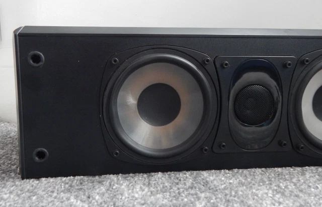 VINTAGE MISSION 75C All Black Centre Speaker - 2 Way Reflex - Working £ ...