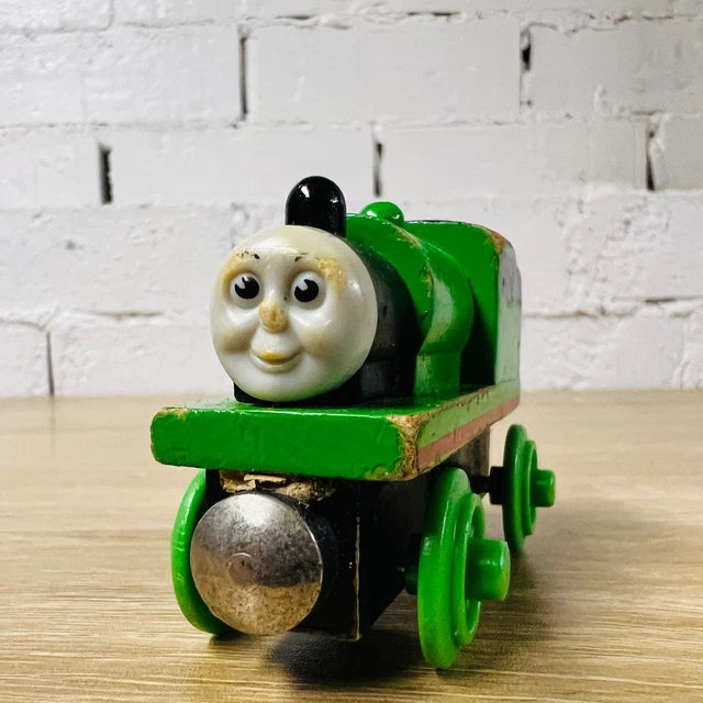 PERCY 1997 - Thomas the Tank Engine & Friends Wooden Railway Trains $14 ...