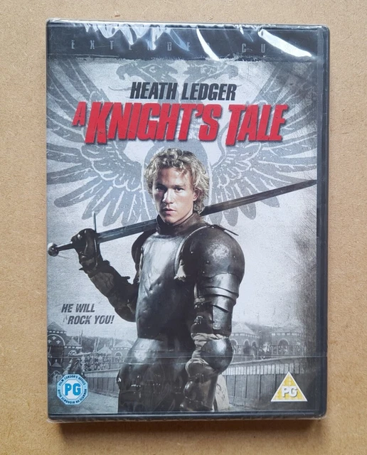 A KNIGHT'S TALE DVD Heath Ledger, James Purefoy Medieval Comedy Adventure - New £3.99 - PicClick UK