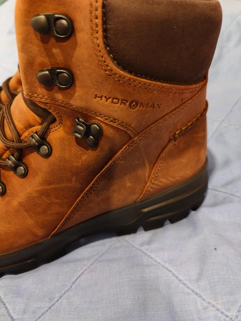 ECCO RUGGED TRACK Hiking Boots For Men Light Brown Leather Size UK 11 ...