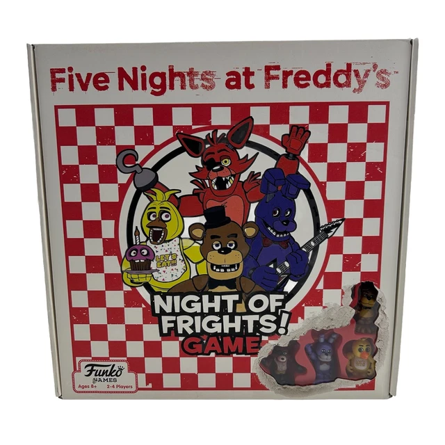 NIGHT OF FRIGHTS Five Nights At Freddys FNAF Funko Games Board Game New ...
