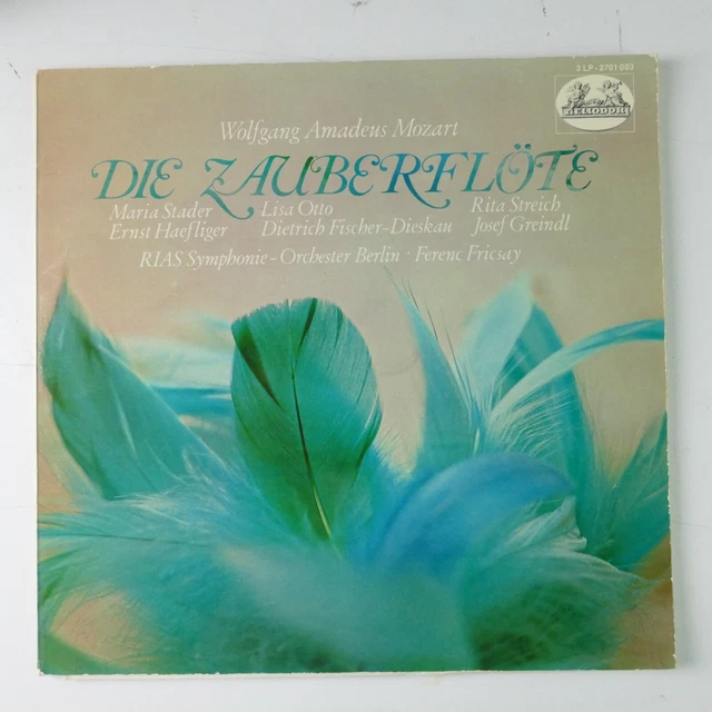 FERENC FRICSAY MOZART Die Zauberflöte Heliodor 1956 LP-6262 EUR 12,90 - PicClick IT