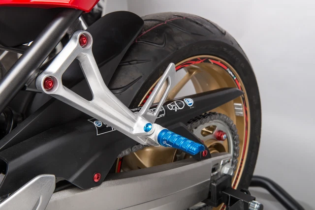 LIGHTECH REPOSE-PIEDS REPOSE-PIED Marchepieds Avant ergal Yamaha MT-09 ...