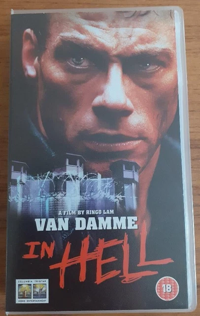 IN HELL JEAN-CLAUDE Van Damme VHS Video Tape LIKE NEW CONDITION VERY ...