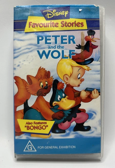 VHS - PETER And The Wolf - Disney £8.62 - PicClick UK