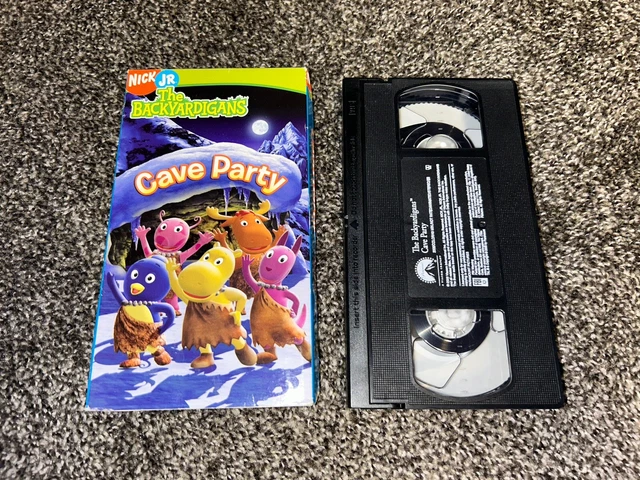 NICK JR THE Backyardigans CAVE PARTY VHS Video Nickelodeon 2006 Rare ...