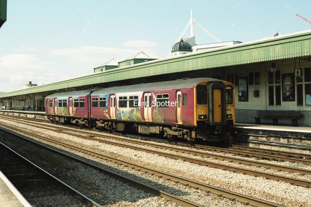 B213 35MM NEGATIVE British Railways Class 150 150232 @ Cardiff £2.54 ...