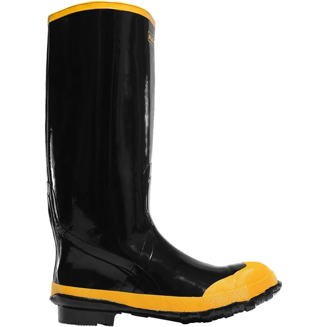 LACROSSE WORK MEN'S 16" Economy Knee Steel Toe Waterproof Work Boot ...
