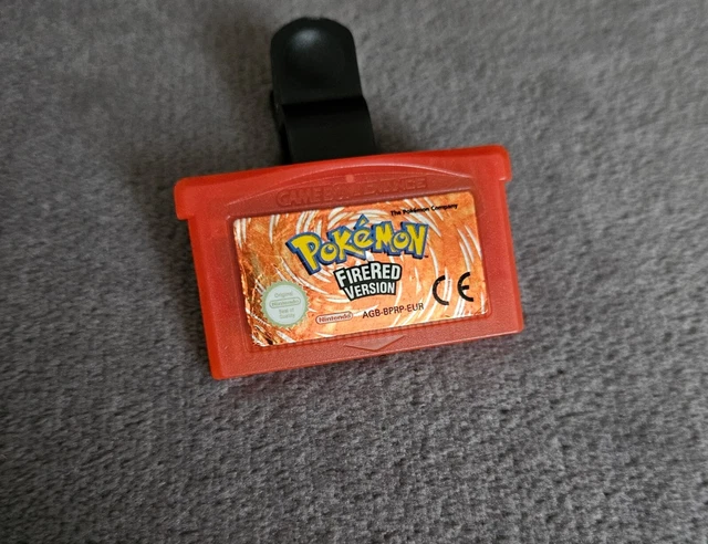 POKEMON FIRERED VERSION Genuine Cartridge Only Nintendo Gameboy Advance ...