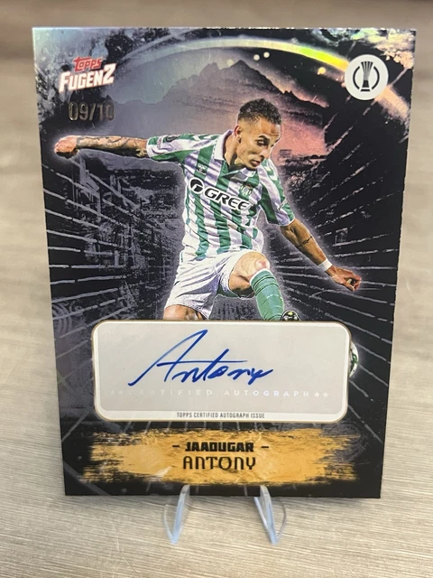 2025/26 TOPPS FUGENZ Antony Auto /10 - Real Betis £24.99 - PicClick UK