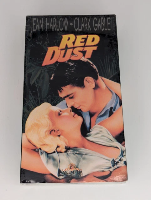 RED DUST VHS Movie 1932 Jean Harlow Clark Gable Vintage Sealed VHS Tape NOS £5.31 - PicClick UK