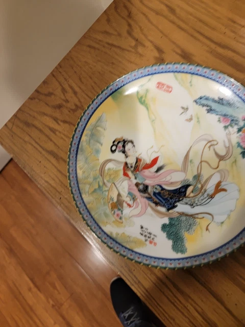 OLD CHINESE IMPERIAL Jingdezhen Beauties Of The Red Mansion Geisha ...