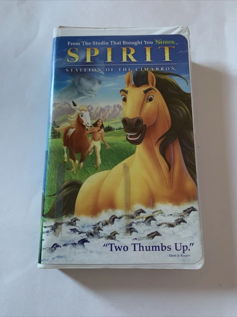 DREAMWORKS SPIRIT STALLION Of The Cimarron (VHS - 2002) Clamshell £4.76 ...