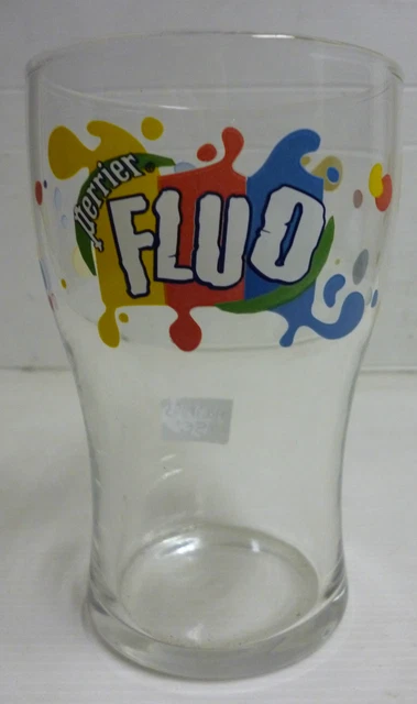 COLLECTOR , GRAND Verre Perrier Fluo , Deco Collector , Vpr/8 * EUR 5 ...