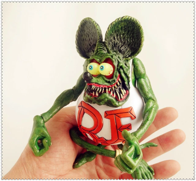 GREEN RAT FINK Ed! Big Daddy Roth RF Action Figure 4"-5" #A2 $24.57 ...