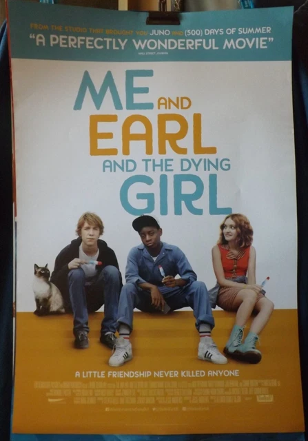 ME AND EARL And The Dying Girl Original One Sheet Cinema Poster EUR 11 ...