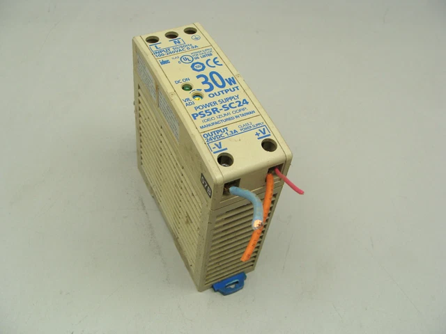 IDEC PS5R-SC24 CLASS 2 Power Supply Input 100-240Vac 0.9A Output 24Vdc ...