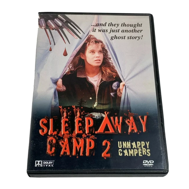 Sleepaway Camp Ii Unhappy Campers Dvd 1988 Horror Slasher 2004 Rare Oop 80s 16 00 Picclick Ca
