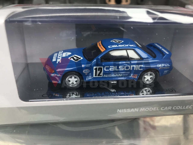 NISMO R32 GTR Calsonic 1:64 scale model (#12 JTC 1990) *Discontinued ...