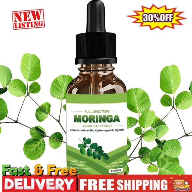 ORGANIC MORINGA LEAF Extract Liquid Drops 60ML~ EUR 9,19 - PicClick DE