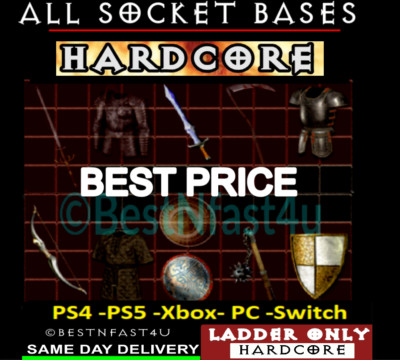 DIABLO 2 RESURRECTED 5 Socket Crystal Sword Base 💥 Softcore D2R D2 PC ...
