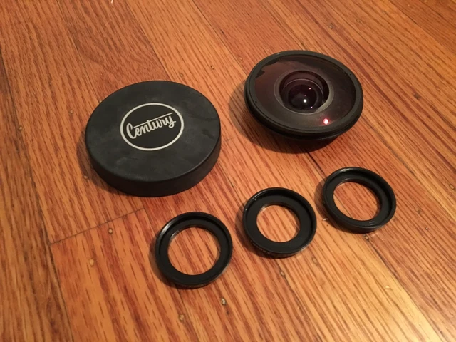 CENTURY OPTICS FISHEYE Lens 37mm MKII $85.00 - PicClick