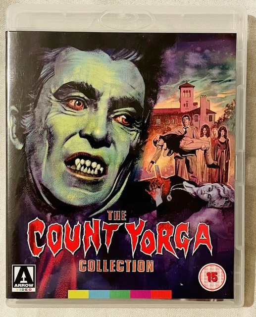 THE COUNT YORGA Collection Arrow Region B Blu-ray With Booklet Robert ...