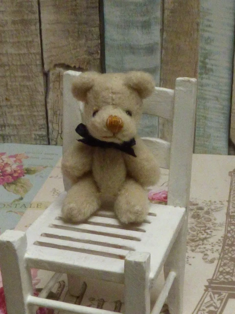 OURS MINIATURE AU 1/12 ème pour maison de poupée 4,2 cm Mini bear pour poupée EUR 4,50 - PicClick FR