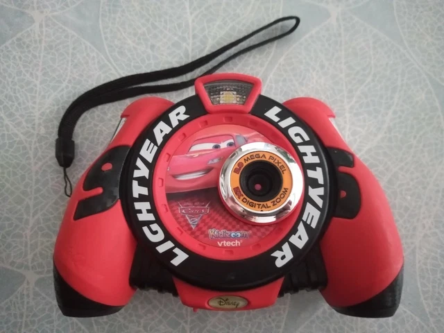 VTECH KIDIZOOM TWIST Lightning McQueen Red Blue Car Digital Camera £20. ...
