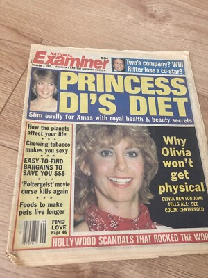 OLIVIA NEWTON-JOHN, PRINCESS Diana, John Ritter. Pia Zadora, Chris ...