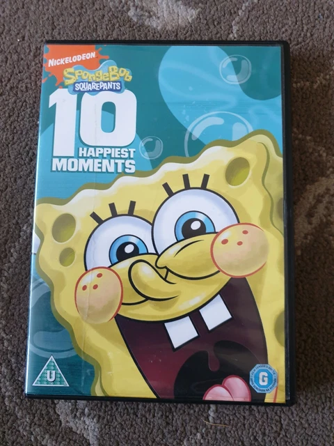 SPONGEBOB SQUAREPANTS 10 Happiest Moments Dvd £4.99 - PicClick UK