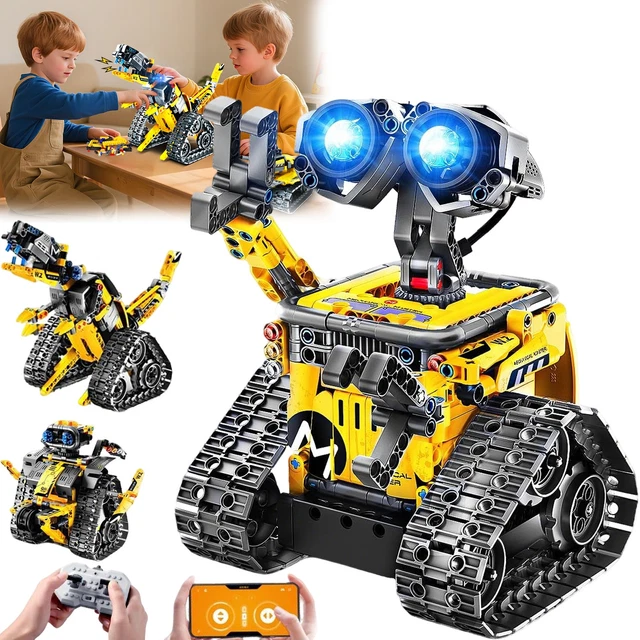 520PCS TECHNIC ROBOT Building Kit for Kids Remote & App Controlled Toy ...
