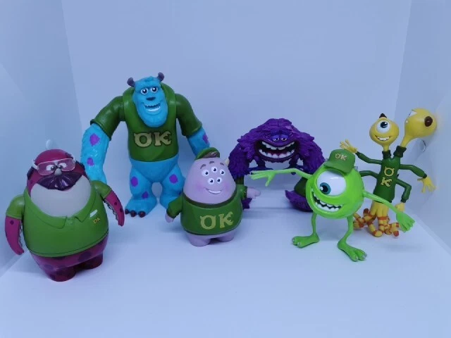 DISNEY PIXAR MONSTERS University Bundle of 6 Toy Figures Spin Master £ ...