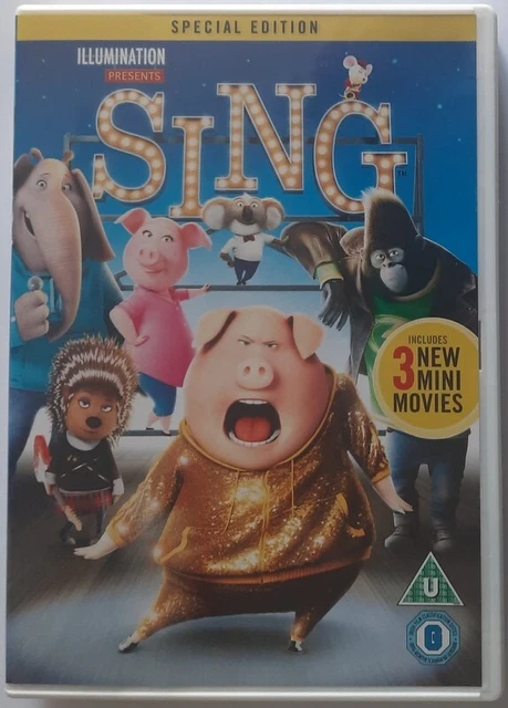 SING - SPECIAL Edition - Matthew Mcconaughey - Reg 2, 4 & 5 Dvd £4.37 ...