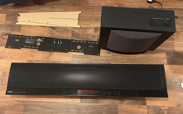 YAMAHA YSP-4100 DIGITAL Sound Projector + YST-FSW100 Subwoofer Bundle ...