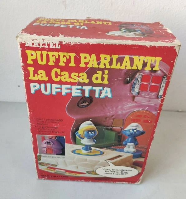 PUFFI PARLANTI LA casa di puffetta Smurfs Mattel EUR 49,90 - PicClick IT