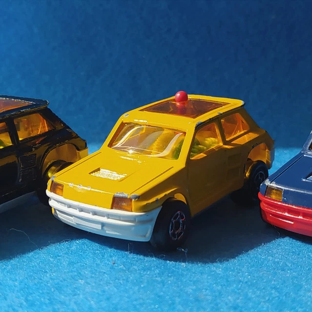 LOT DE 3 Majorette Motor Renault 5 R5 Turbo #803 France Bon État Sans ...