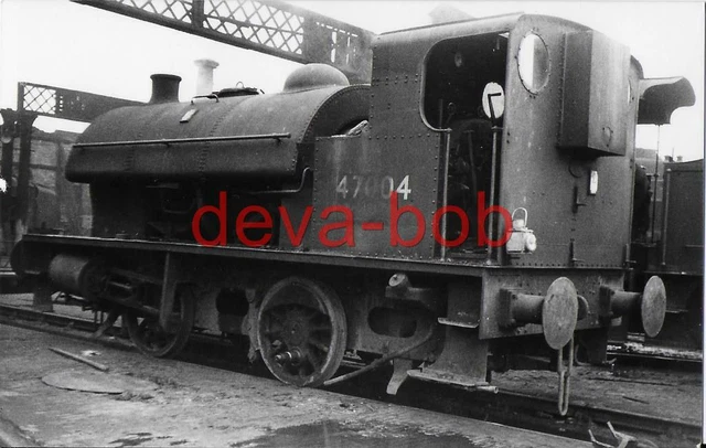RAILWAY PHOTO LMS 0F 47004 Hasland Shed 1963 Kitson 0-4-0ST Loco £3.75 ...
