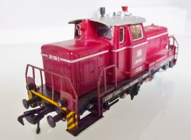 FLEISCHMANN H0 4225 Dieselhydraulische Lok, BR 261 199-3, DB, Epoche IV ...