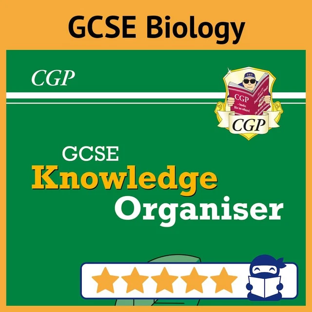 NEW AQA GCSE Biology Knowledge Organiser Book | Grade 9-1 | CGP | with ...