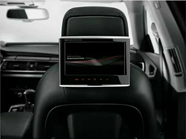 GENUINE AUDI DVD Rear Seat Entertainment System Dual (1x) 9" Screen £ ...