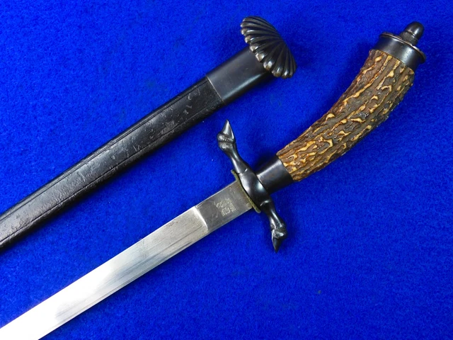 GERMAN GERMANY BAVARIAN WW1 Antique Hunting Dagger Sword Knife w ...