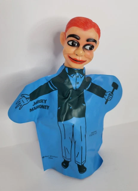 VINTAGE PAUL WINCHELL'S JERRY MAHONEY Ventriloquist Hand Puppet 1966 ...