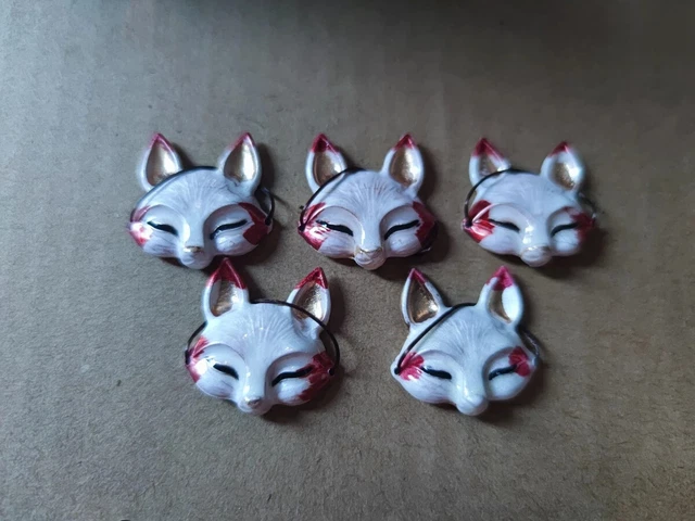 1/6 SCALE FEMALE Soldier Metal Fox Mask Model for 12" Action Figure ...