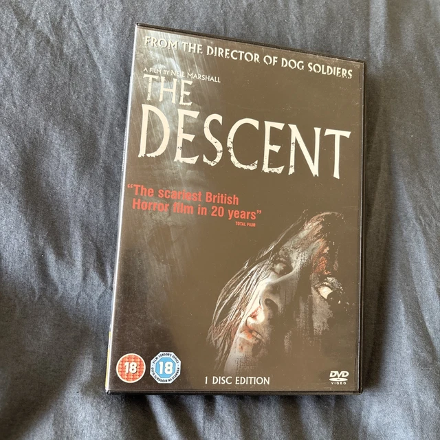 THE DESCENT DVD Neil Marshall Region 2 Horror Cult Classic Shauna ...
