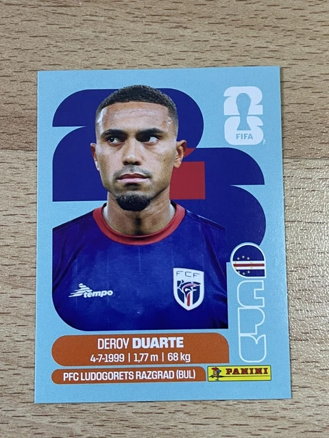 PANINI WORLD CUP 2026 Deroy Duarte Cape Verde Sticker Number 14 £1.16 ...