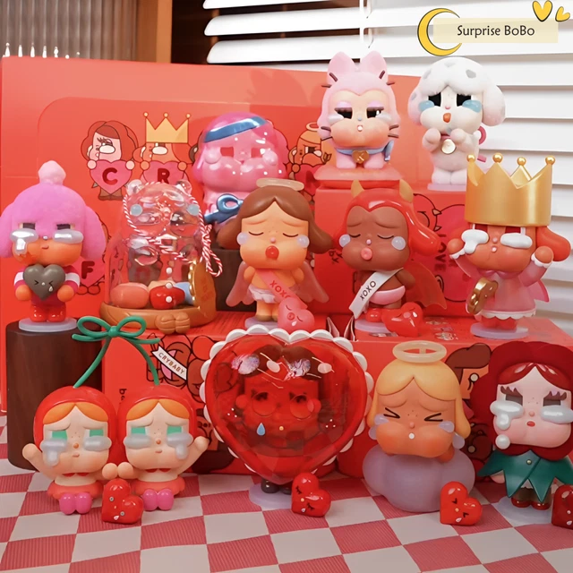 POP MART CRYBABY CRYING FOR LOVE Series Confirmed Figure Blind Box ...
