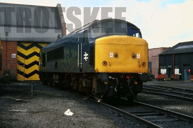 35MM SLIDE BR British Railways Diesel Loco Class 46 46053 Haymarket ...