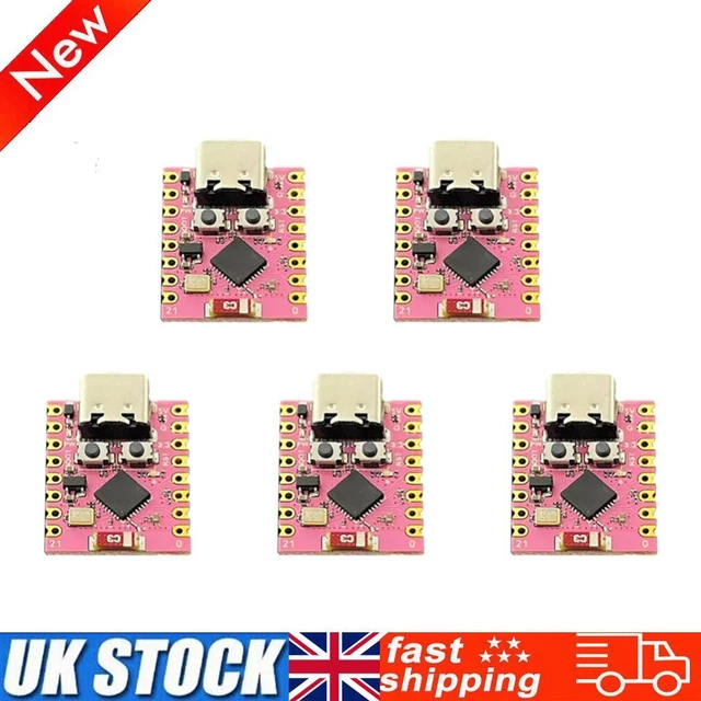 Esp32 C3 Dev Board 33 6v Power Supply Esp32 Supermini Low Power Pink