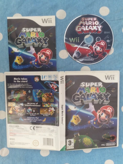 🌟SUPER MARIO GALAXY🌟NINTENDO Wii🌟COMPLETE🌟UK SELLER 🌟FAST UK🇬🇧POSTAGE🌟 ...